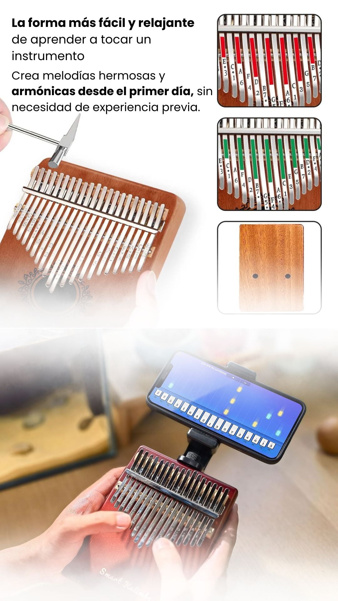 Kalimba Armónica Anti-Estrés: El Instrumento que Calma tu Mente + ¡Cur ...